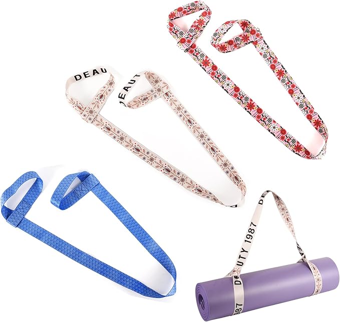 Amazon.com: GAITWIN Yoga Mat Carrying Strap, Adjustable Mat Holder ...