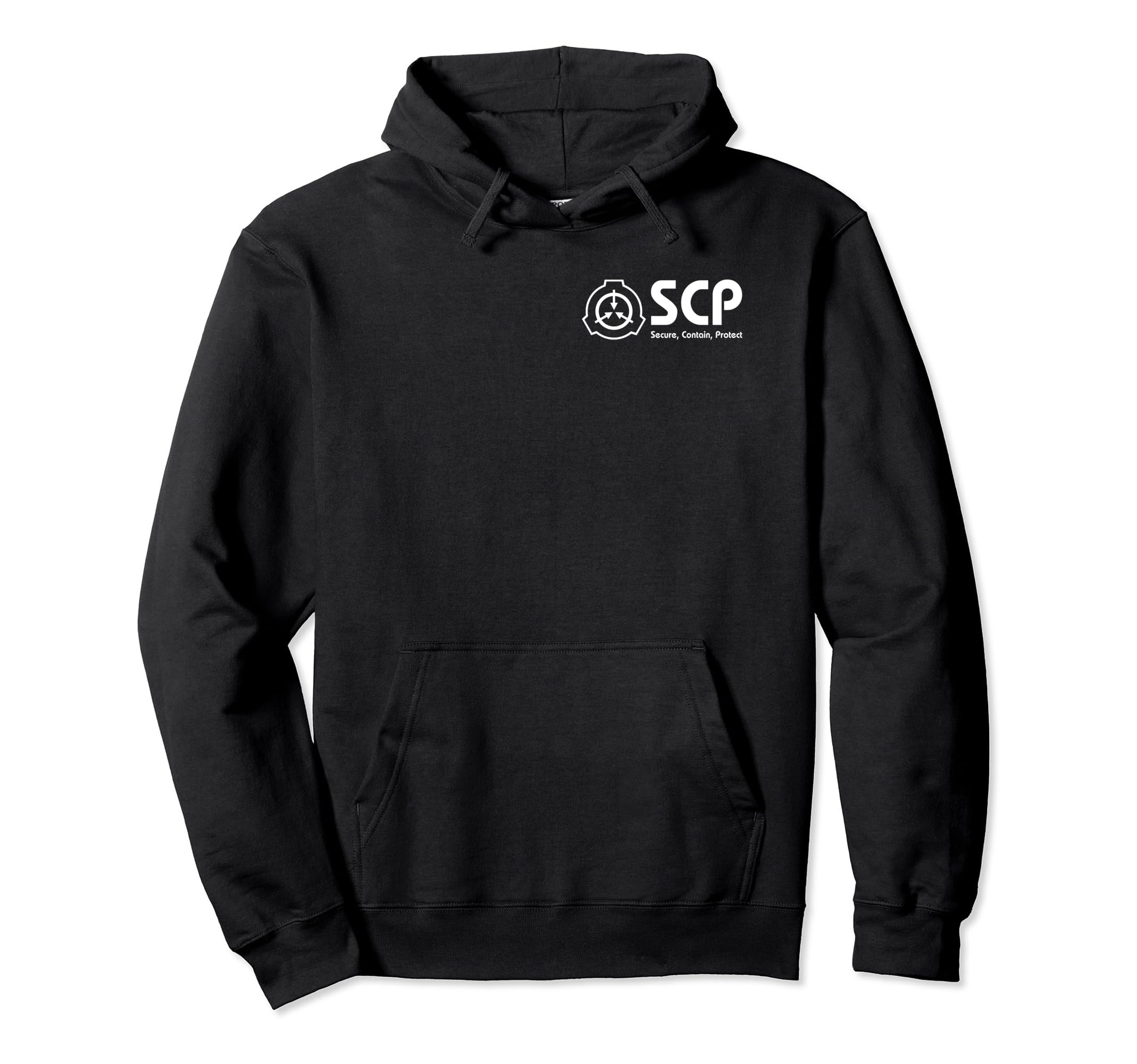 Amazon.com: SCP Foundation Chest Logo Pullover Hoodie : Clothing, Shoes ...