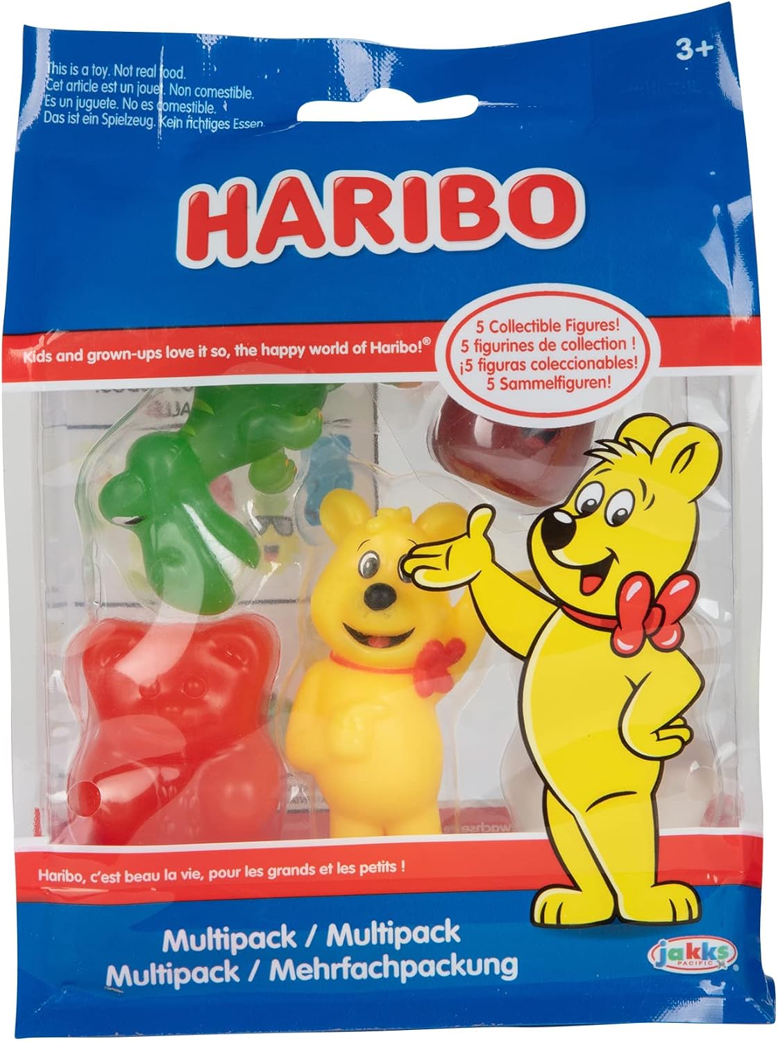 Amazon.com: Haribo Figures Multi-Pack - Pack 1: Clear GB, Cola, Green ...