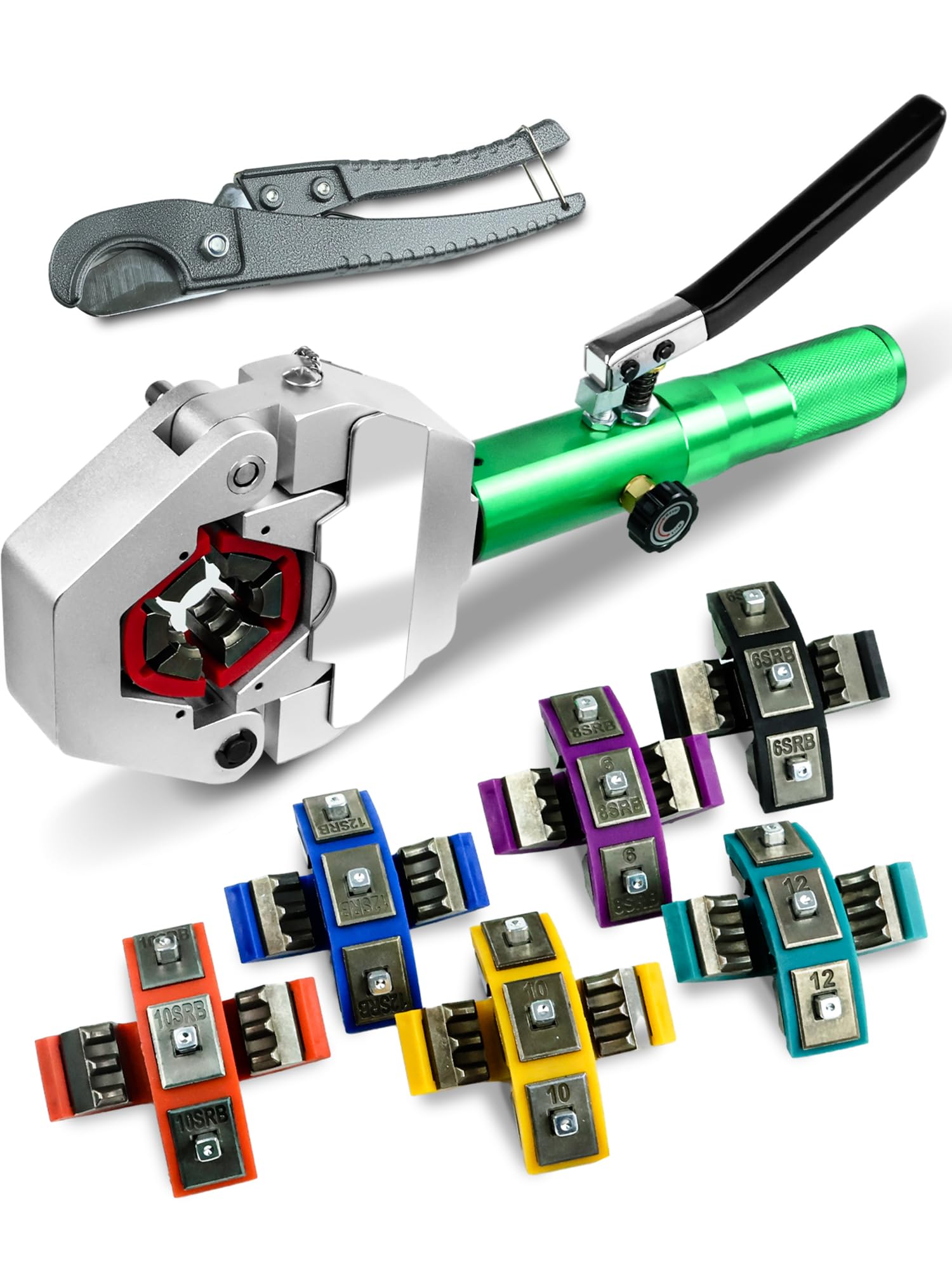 Snapklik.com : Hydraulic Hose Crimper AC Crimping Tool For Barbed And ...