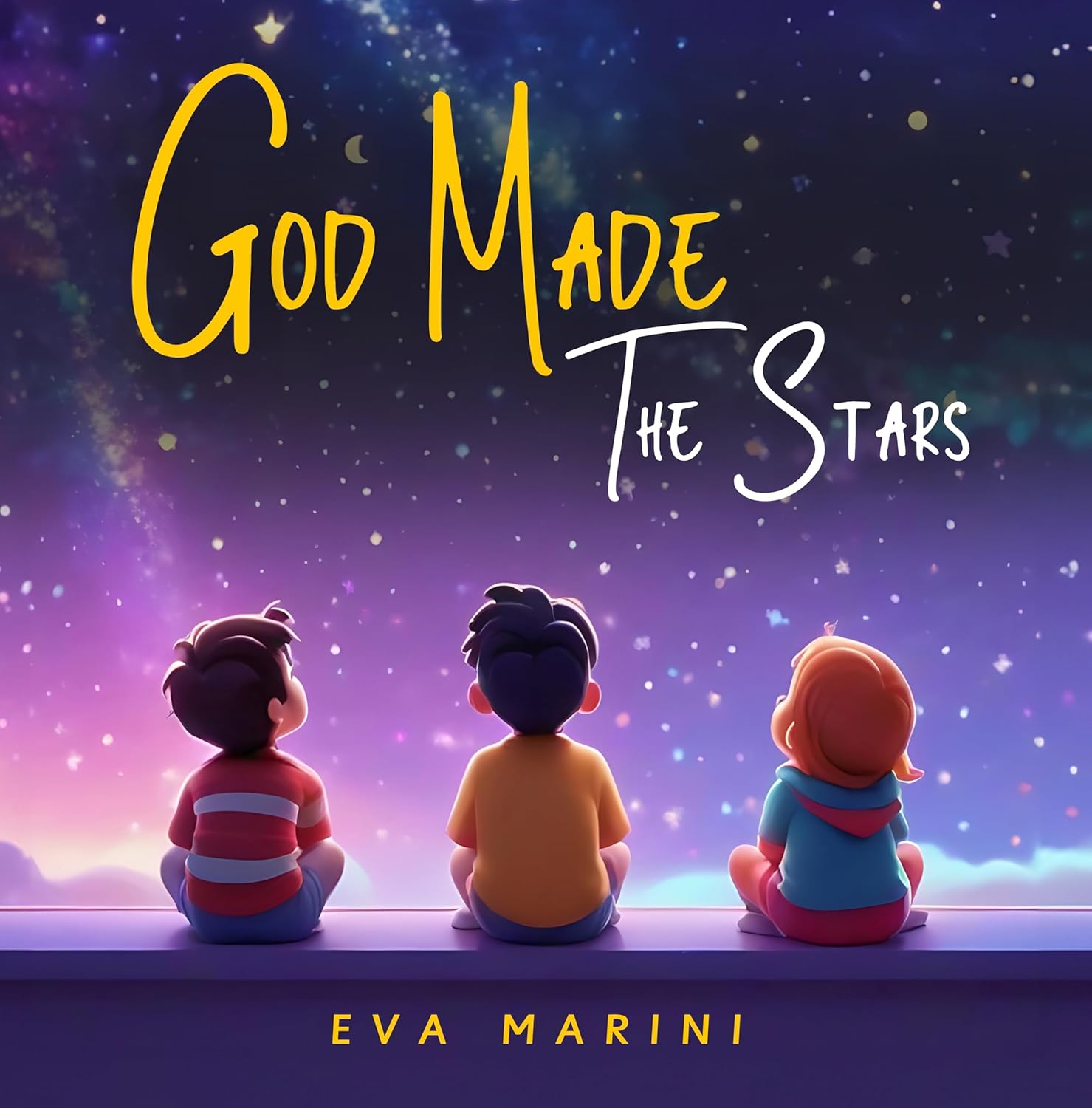 God Made The Stars: Early Reader Christian Picture Book for Toddlers ...