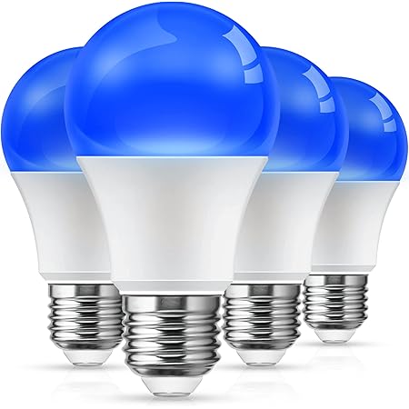 2 Pack BlueX LED A21 Blue Light Bulbs - 15W (120Watt Equivalent) - E26 ...