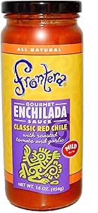 Amazon.com: Frontera Enchilada Sauce Classic Red Chile Mild - 16 fl oz ...