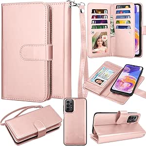 Amazon.com: Takfox for Samsung Galaxy A23 5G/4G Case, Galaxy A23 Leather Wallet Case, Credit ...