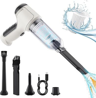 Henry Hoover Desk Vacuum, Mini Computer and Keyboard Cleaner, Portable ...