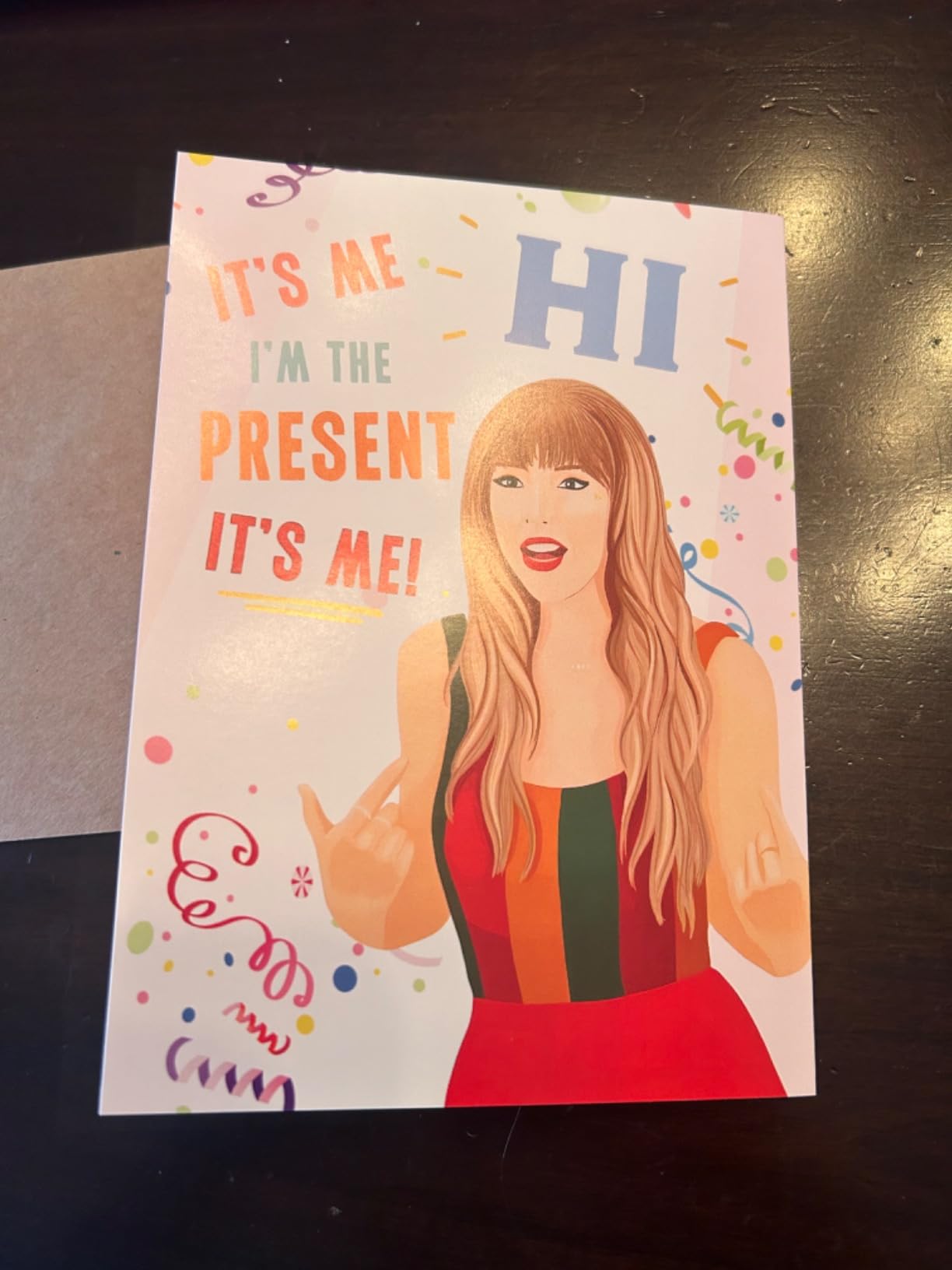 Amazon.com : Singer Birthday Card - Fans Gift Merch, TS Pop-Art Cards ...