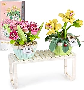 Mini Bricks Flower Bouquet Building Kit Sets,Flower Bouquet Building ...