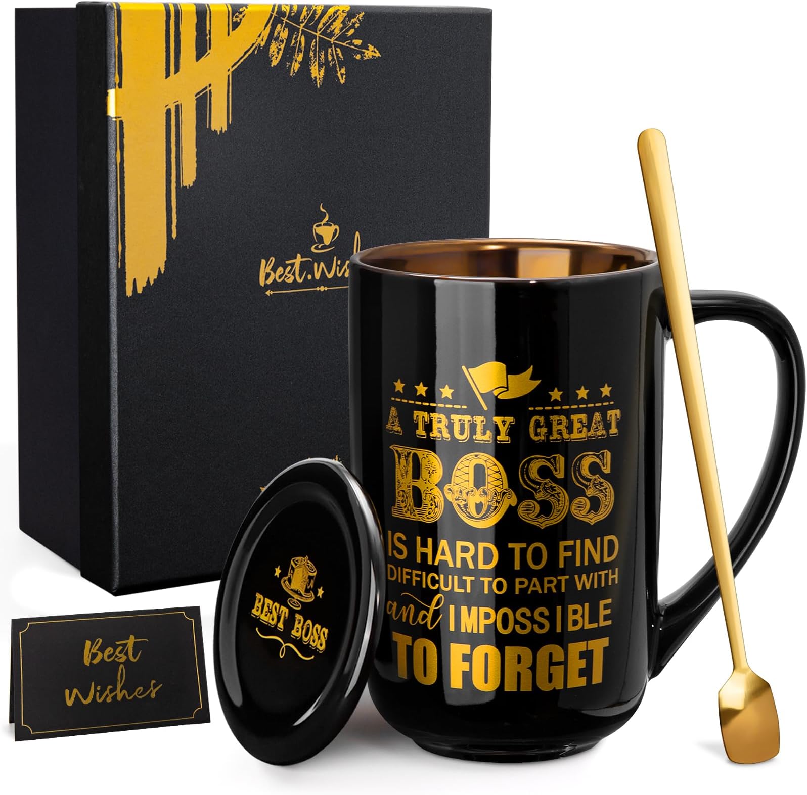 Amazon.com: BLUE RIBBON I NEVER ASKED TO BE THE WORLDS BEST BOSS Coffee ...