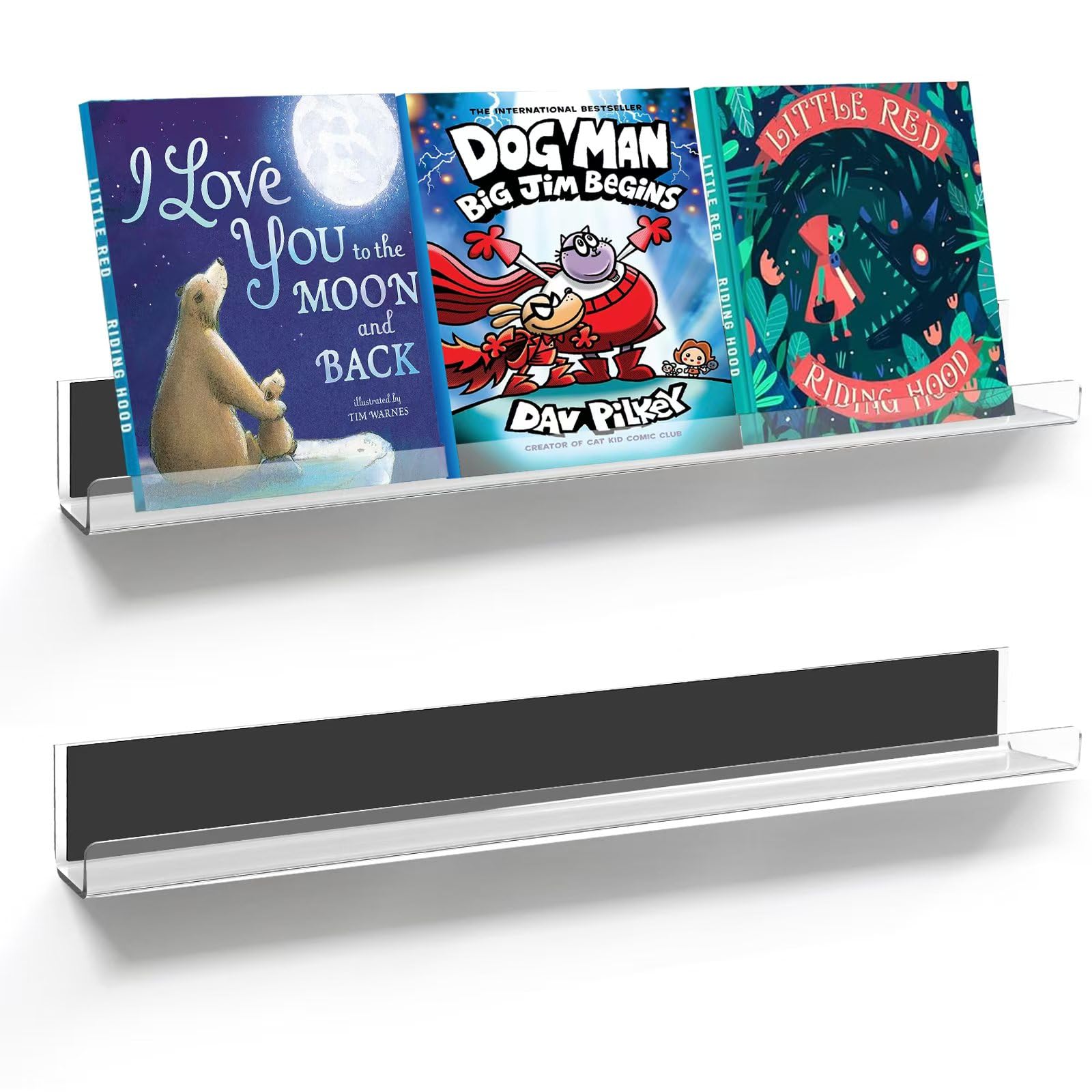 Amazon.com : PUZTIXNI 2 Pack Magnetic Bookshelf for Whiteboard ...