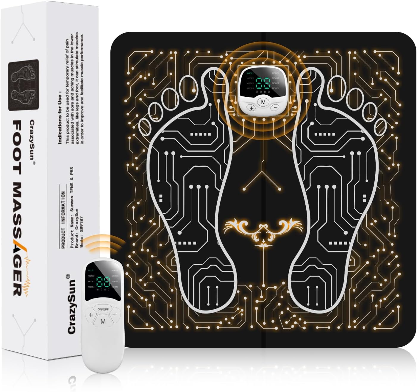 Amazon.com: nooro Portable Foot Massager - Soothing Comfort ...