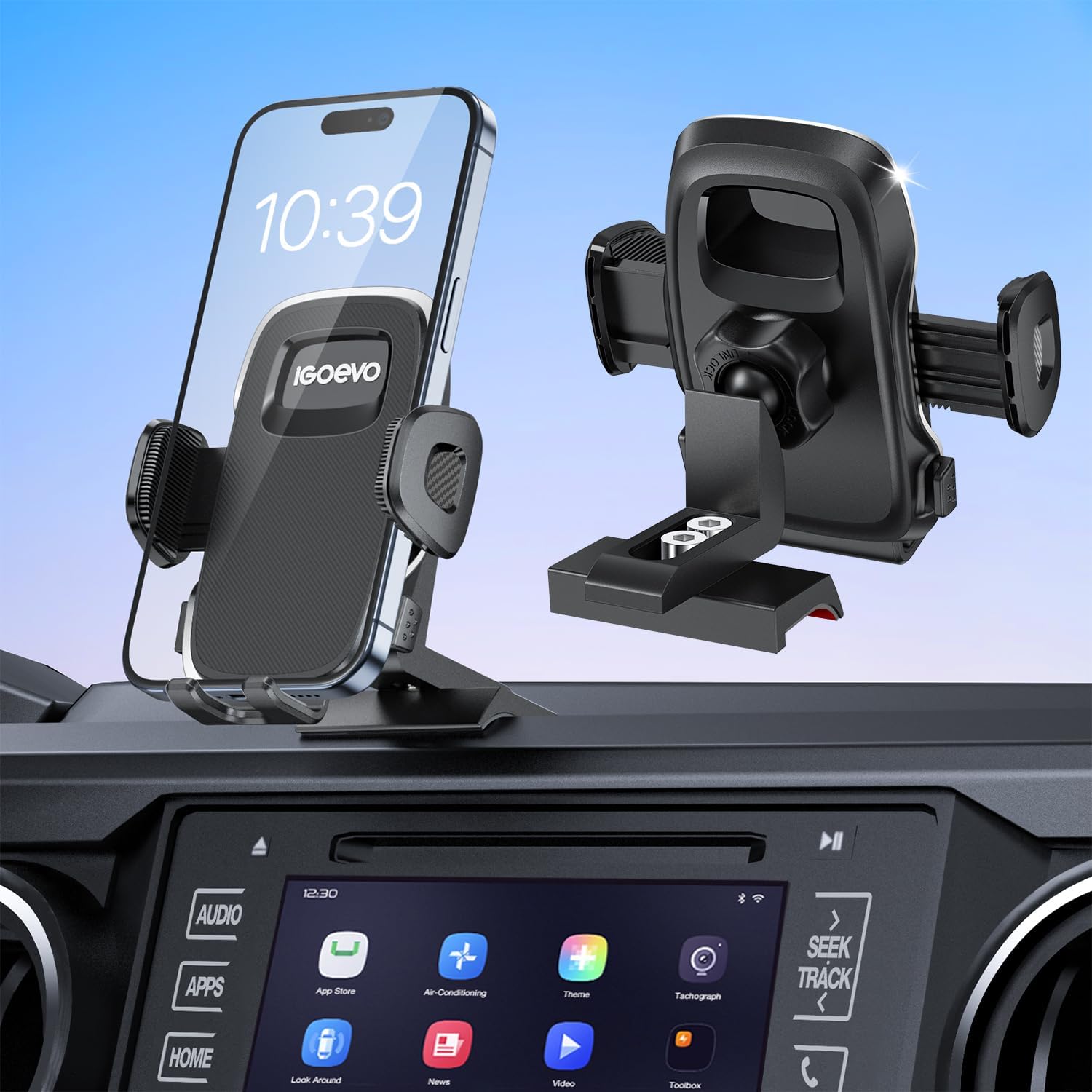 Amazon.com: Offroam Phone Mount Made for Toyota Tacoma (2016-2023 ...