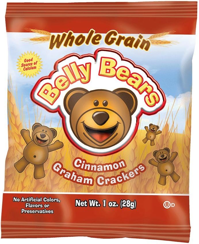 Amazon.com: MJM SuperBear Vanilla Grahams - Case of 50 Packs ...
