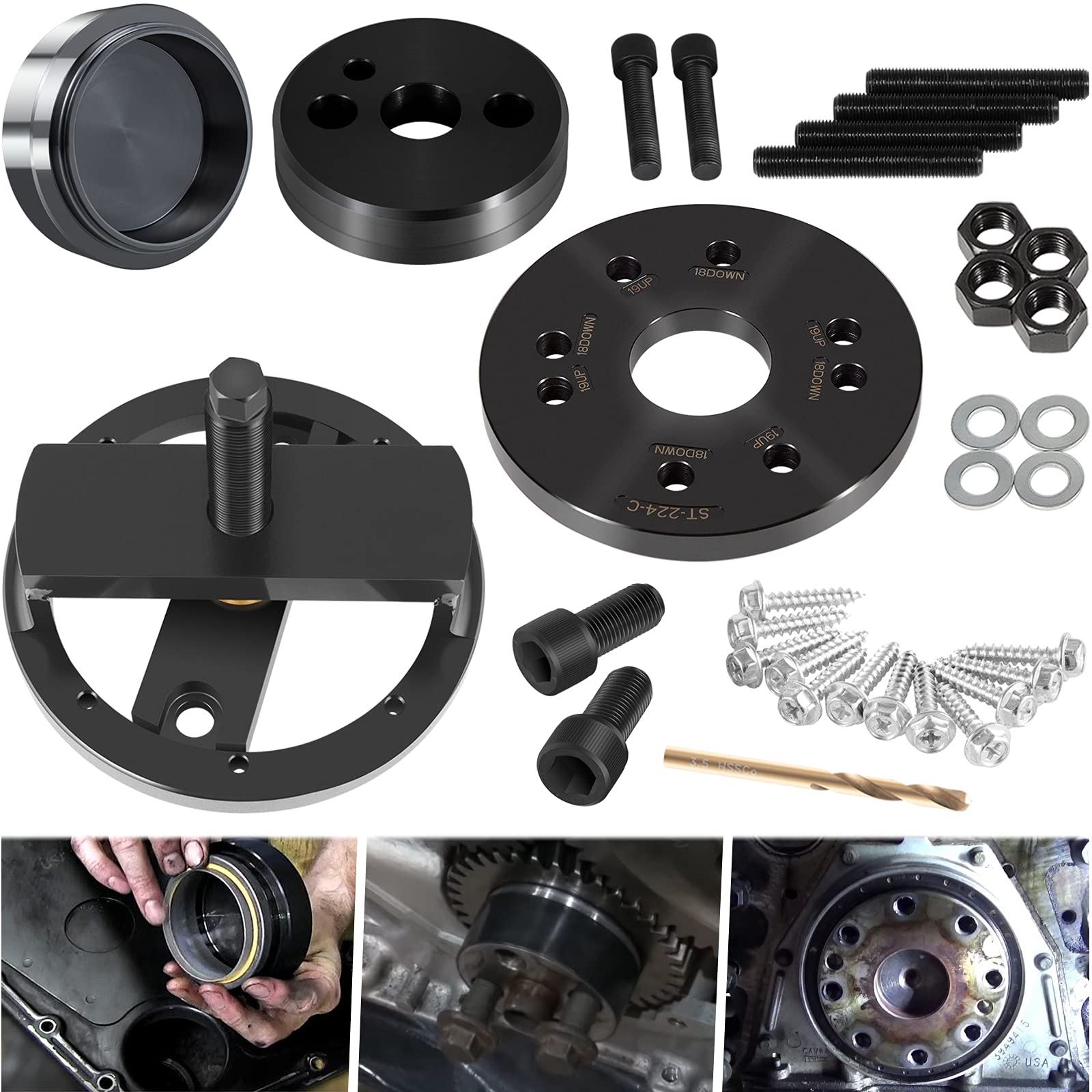 Front And Rear Crankshaft Seal And Wear Sleeve Remover And Installer ...