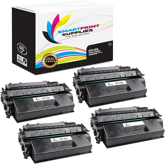 Amazon.com: Smart Print Supplies Compatible 05A CE505A Black Toner ...