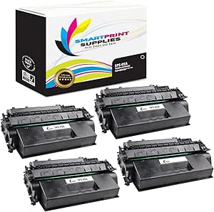 Amazon.com: Smart Print Supplies Compatible 05A CE505A Black Toner ...