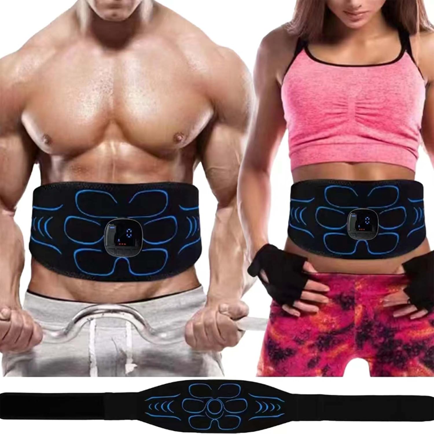 Amazon.com: Best Abs Stimulator,Fitness Belt，-Fda Cleared, Portable EMS Abs Stimulator Belt ...