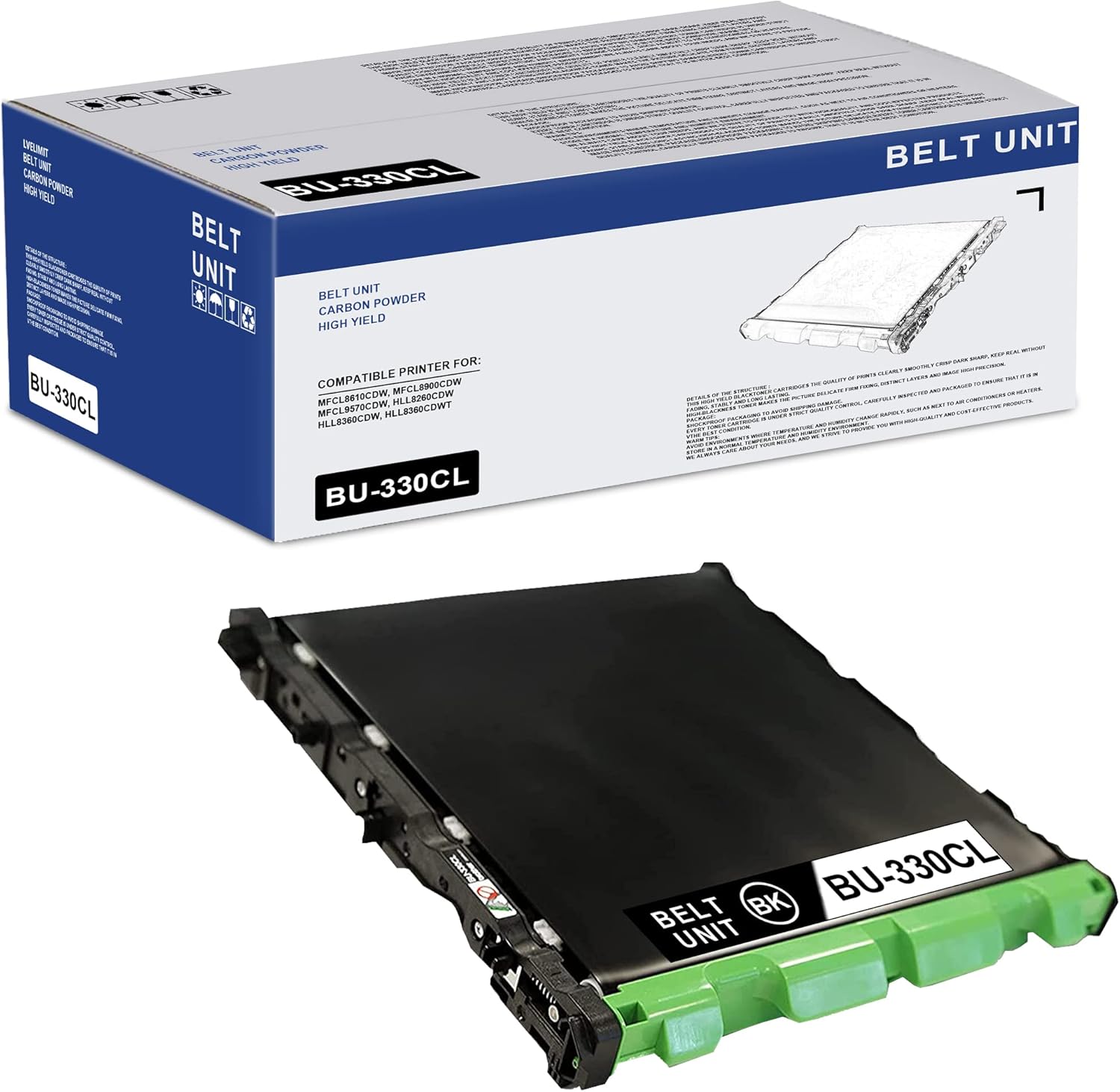 Amazon.com: BU-330CL BU330CL BU 330CL Belt Unit, LVE 1-Pack 𝑯𝒊𝒈𝒉 𝒀𝒊𝒆𝒍𝒅 ...