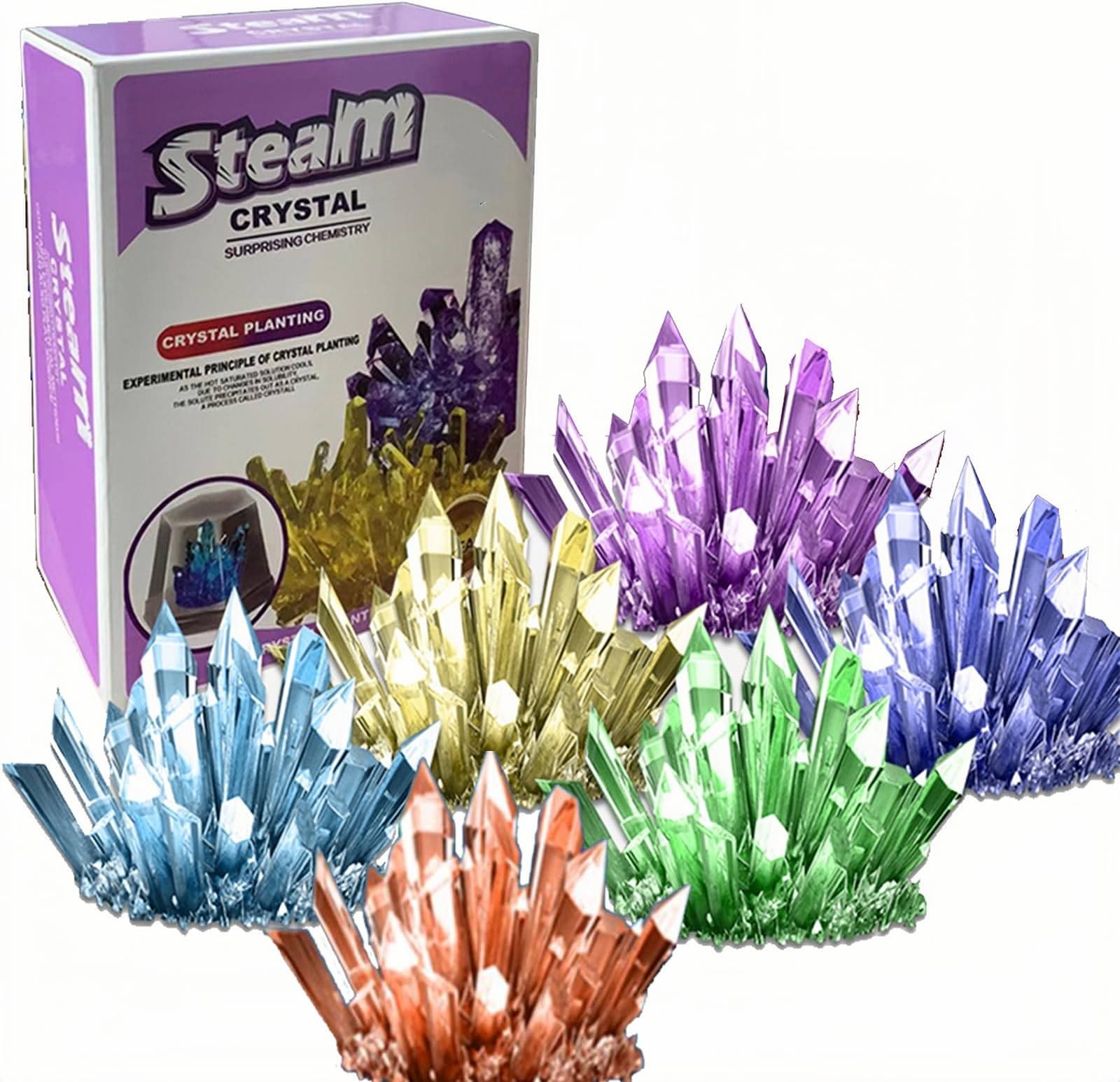 4M Crystal Growing Unicorn Terrarium, Easy to Use, Strong and Durable ...