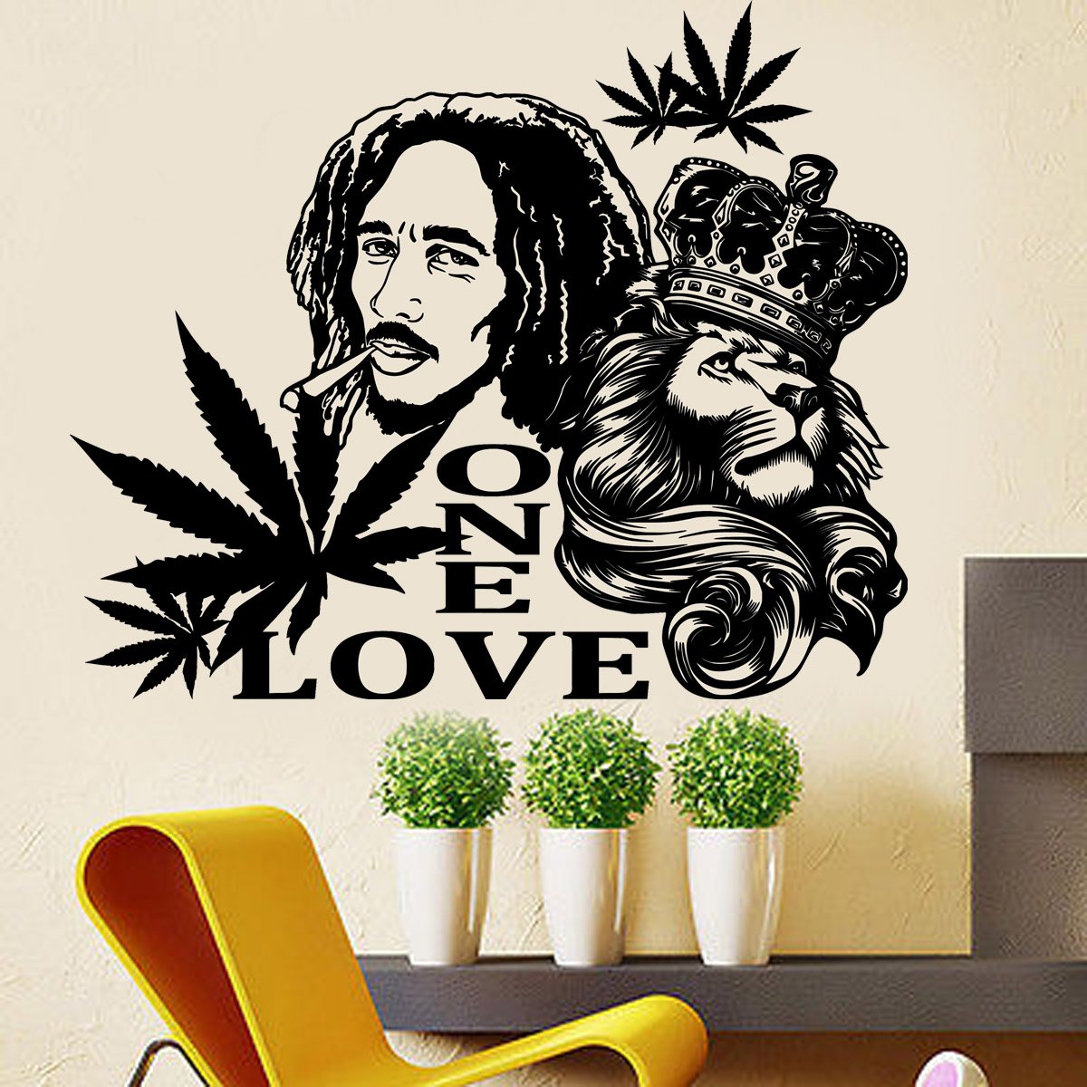Bob Marley Wall Decal