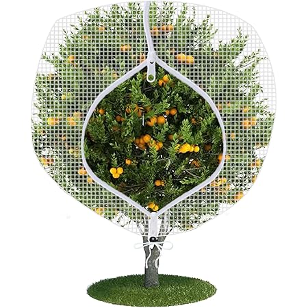 Amazon.com : Fruit Tree Netting Large Fruit Tree Covers with Zipper to ...