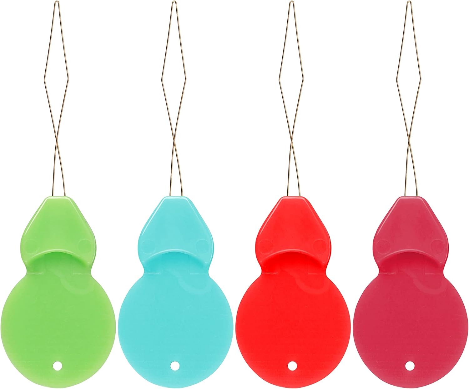 Ryalan 30 Pieces Gourd Shaped Plastic Needle Threaders with Clear Box ...