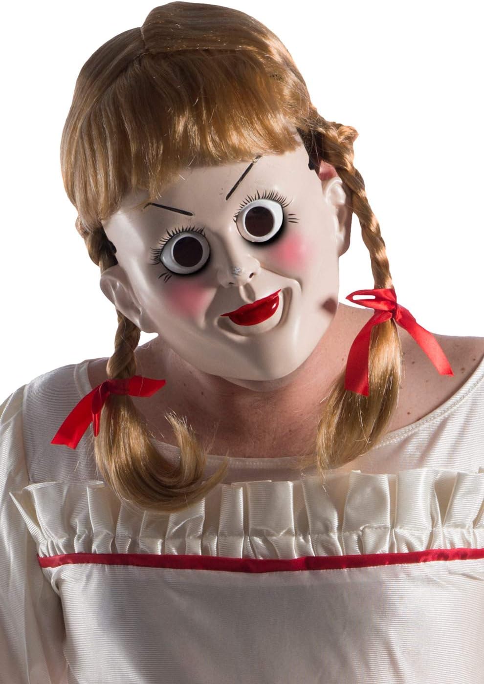 Amazon.com: Rubie's Unisex-Adults Annabelle: Creation Mask With Wig, As ...