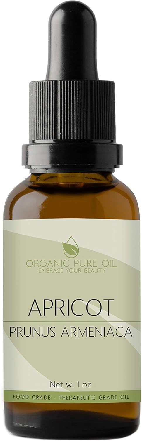 Amazon.com: Apricot Kernel Seed Oil 1 oz - 100% Pure, Organic, All ...