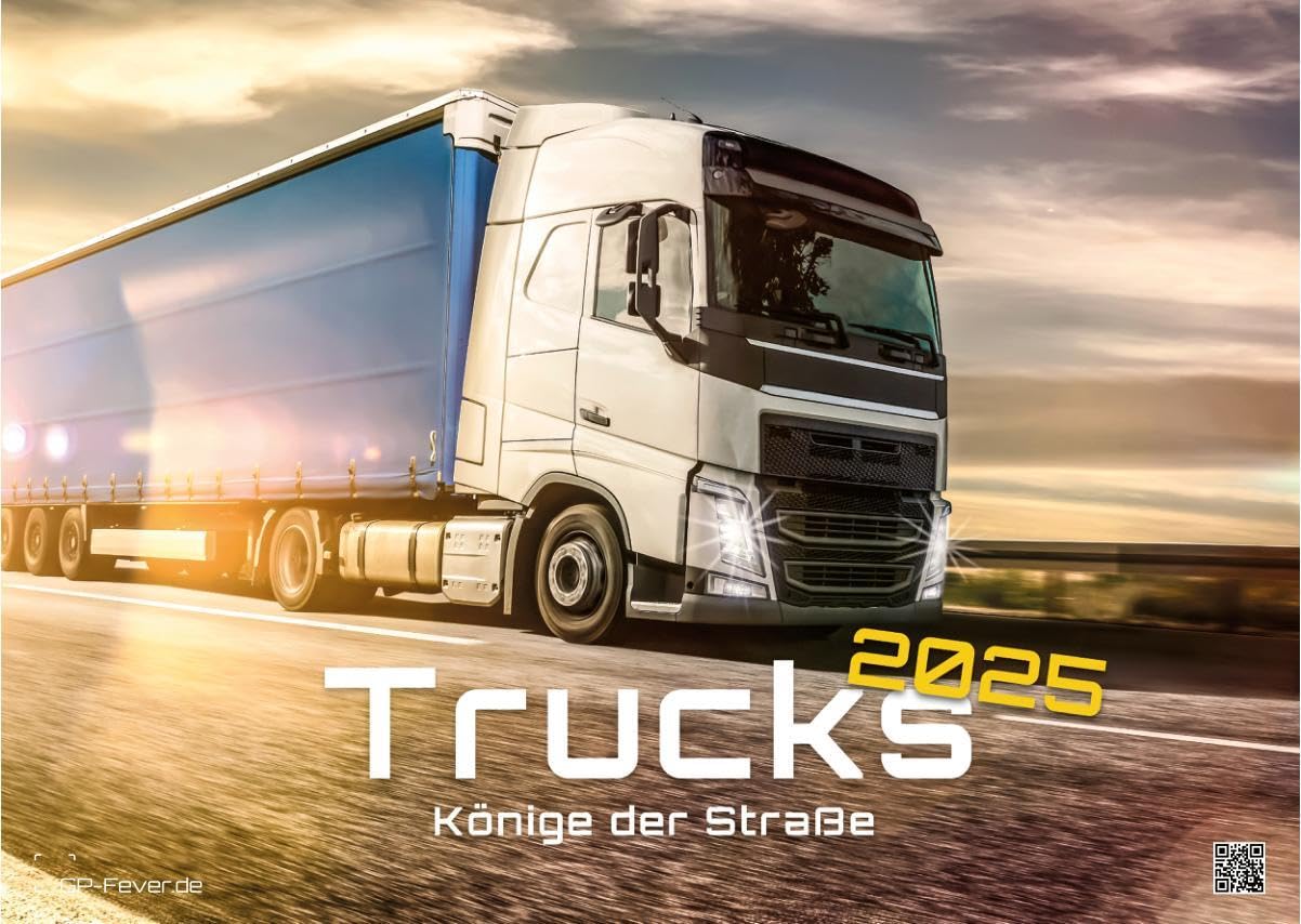 Trucks - Kings of the Road - Truck - 2025 - Calendar DIN A3 (approx. 42 ...