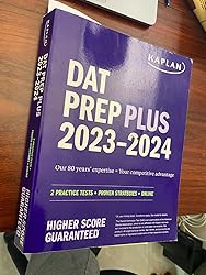 DAT Prep Plus 2023-2024: 2 Practice Tests + Proven Strategies + Online ...