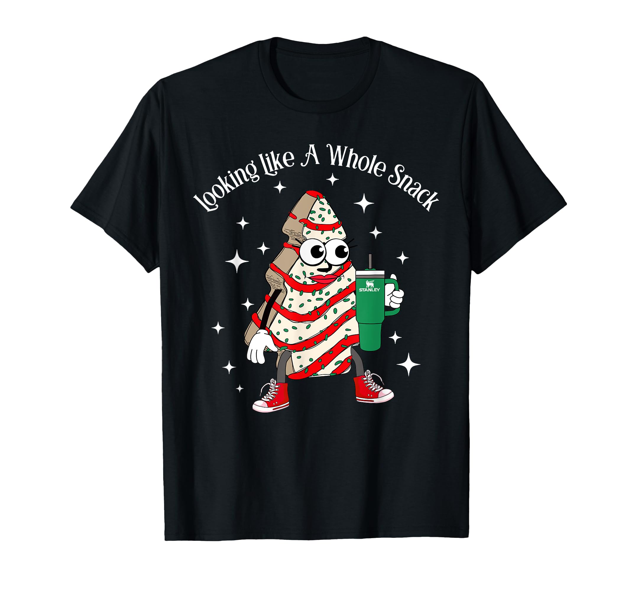 Amazon.com: Looking Like A Whole Snack Christmas Tree Snack Cake Xmas T ...