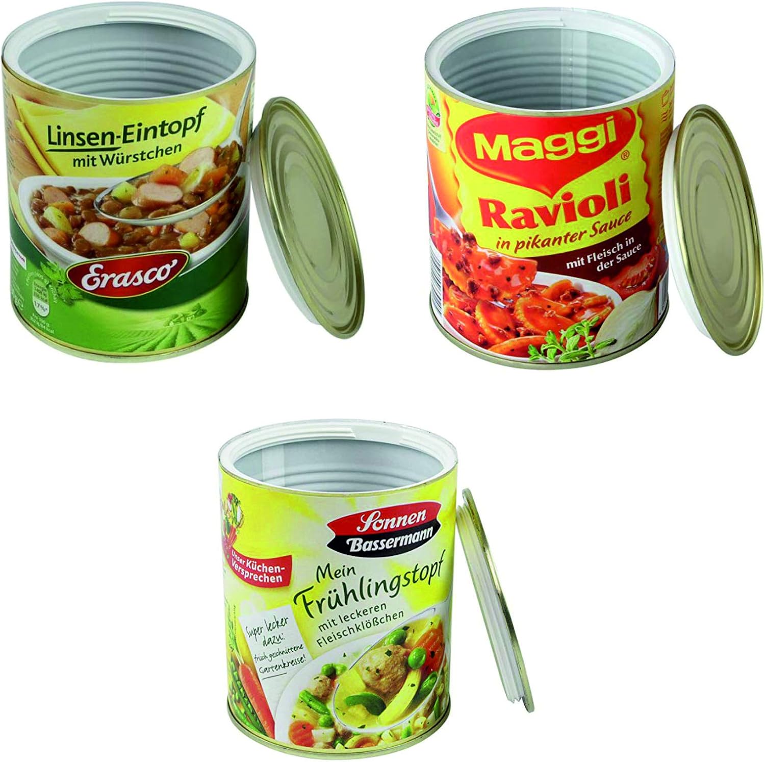 kogu Can Safe Set with Can Safes Money Hiding Place in Cans Look, Set ...