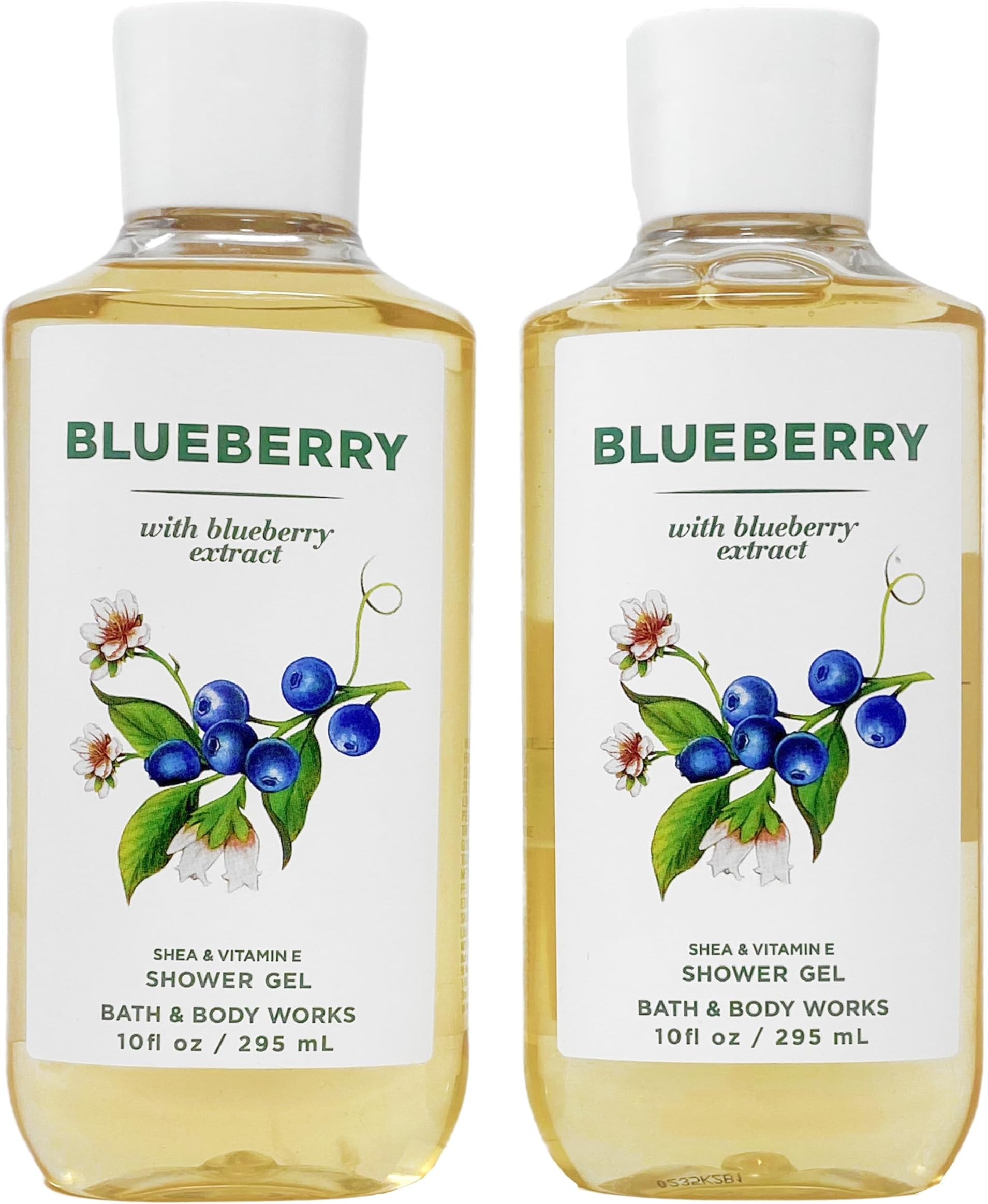 Amazon.com : Bath & Body Works Blueberry - Pack of 2 - Shower Gel ...