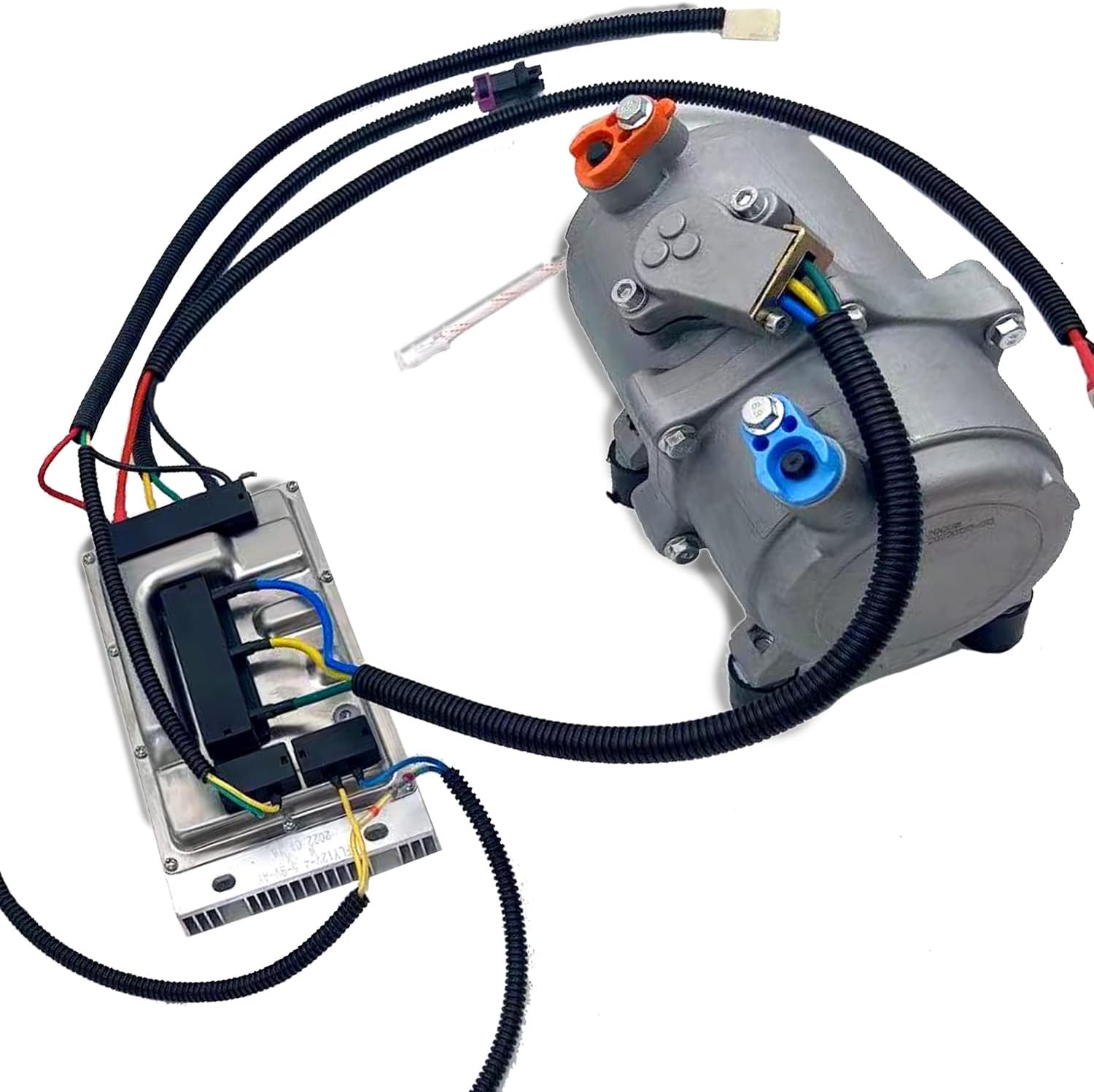 Amazon.com: Treeligo DC 12 V Automotive Electric A/C Compressor Set ...