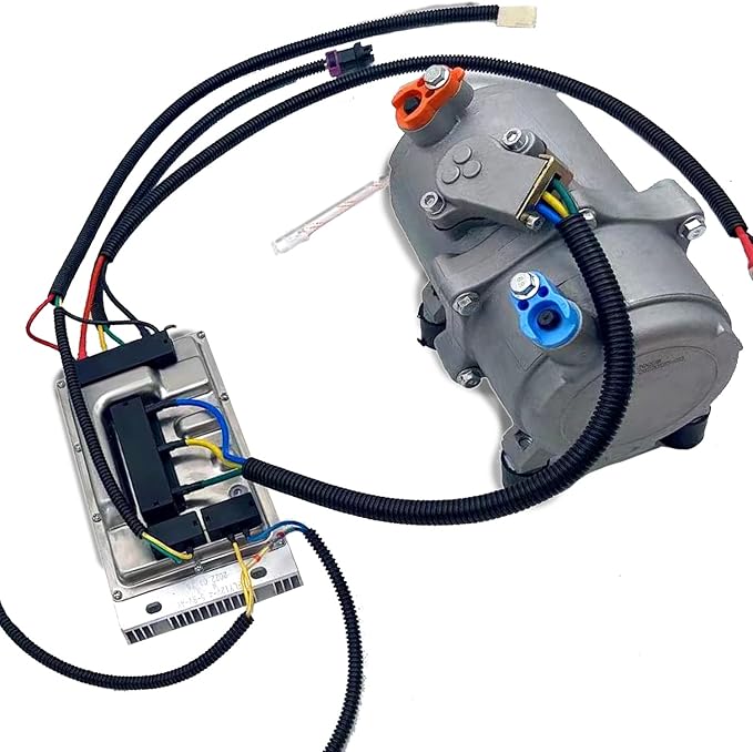 Treeligo DC 12 V - Compresor eléctrico de aire acondicionado para ...