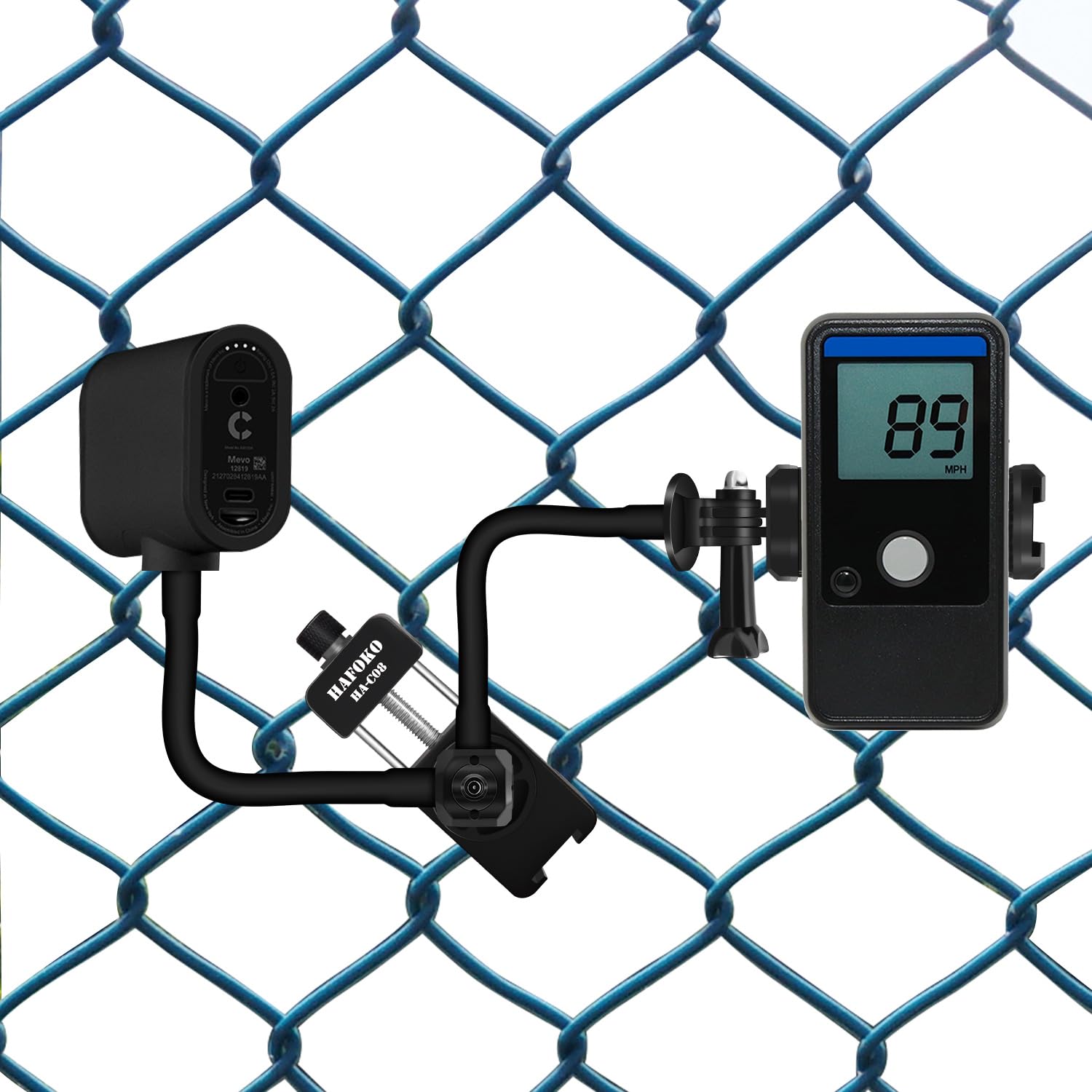 Amazon.com: HAFOKO Dual Fence Mount for GoPro/Mevo Start/Camera Fence ...