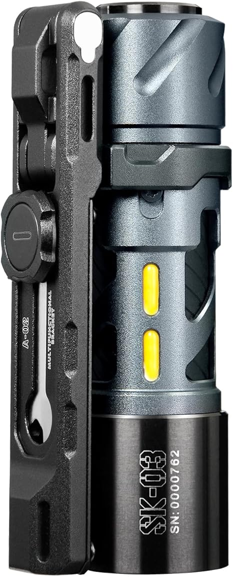 Amazon.com: LOOP GEAR SK03 Pro EDC Rechargeable Flashlight with ...