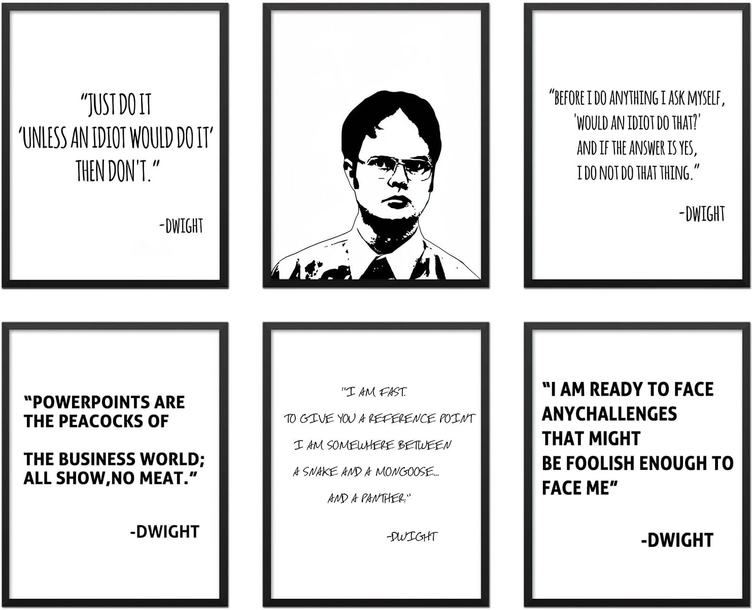 Amazon.com: The Office Dwight Schrute Poster The Office Motivational ...