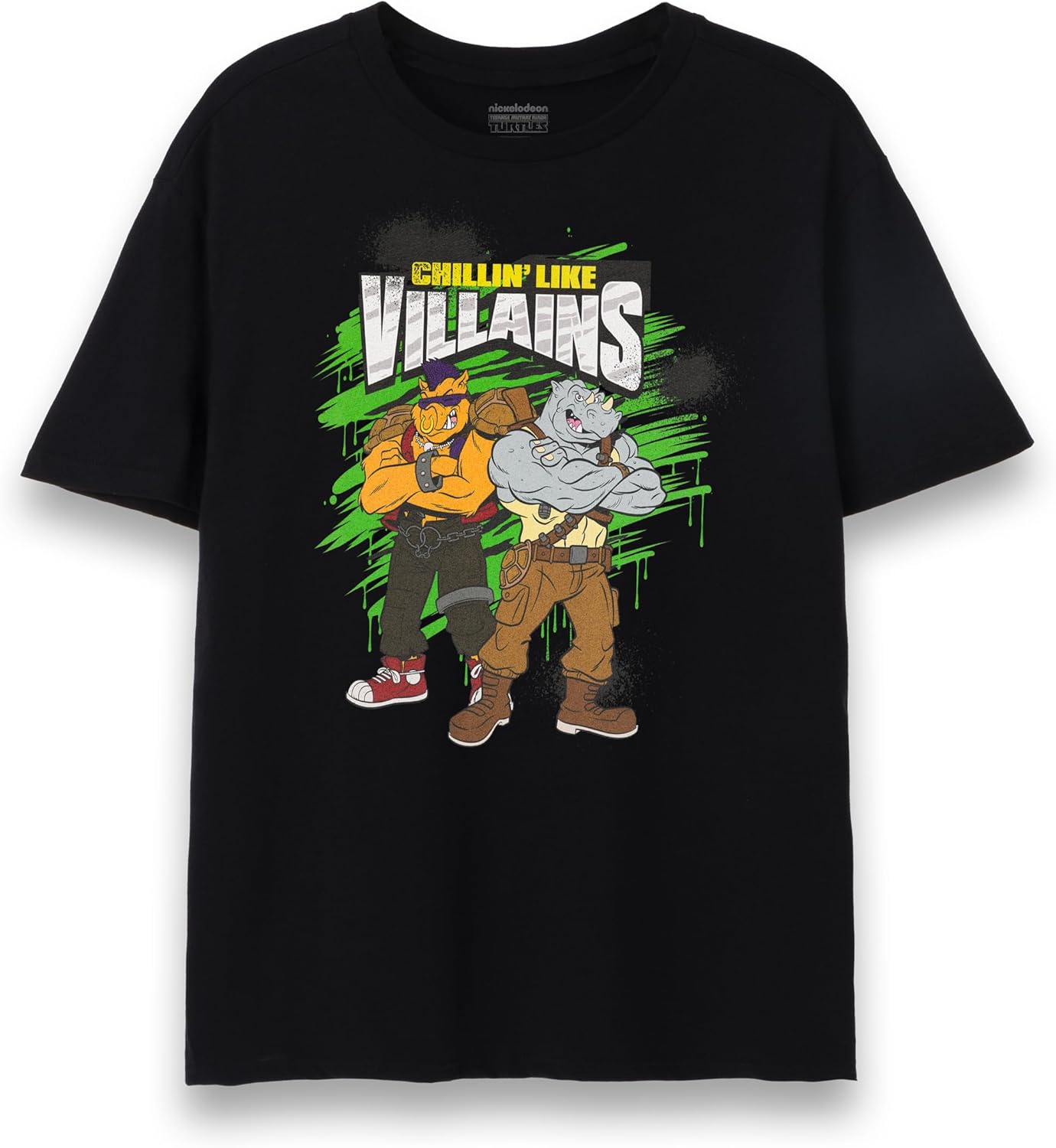 Amazon.com: Teenage Mutant Ninja Turtles T-Shirt for Men | TMNT Bebop ...