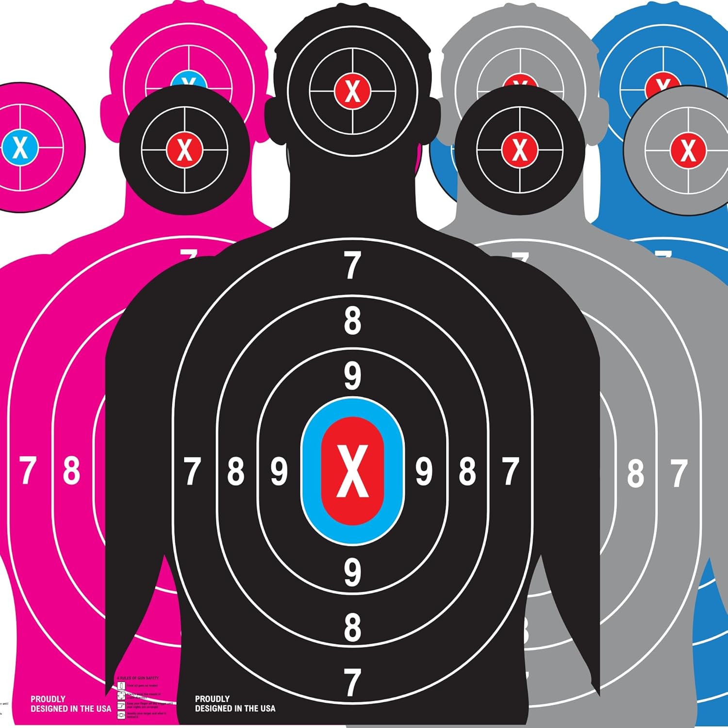 Amazon.com : Heavy Duty Shooting Targets Paper Targets for Shooting ...