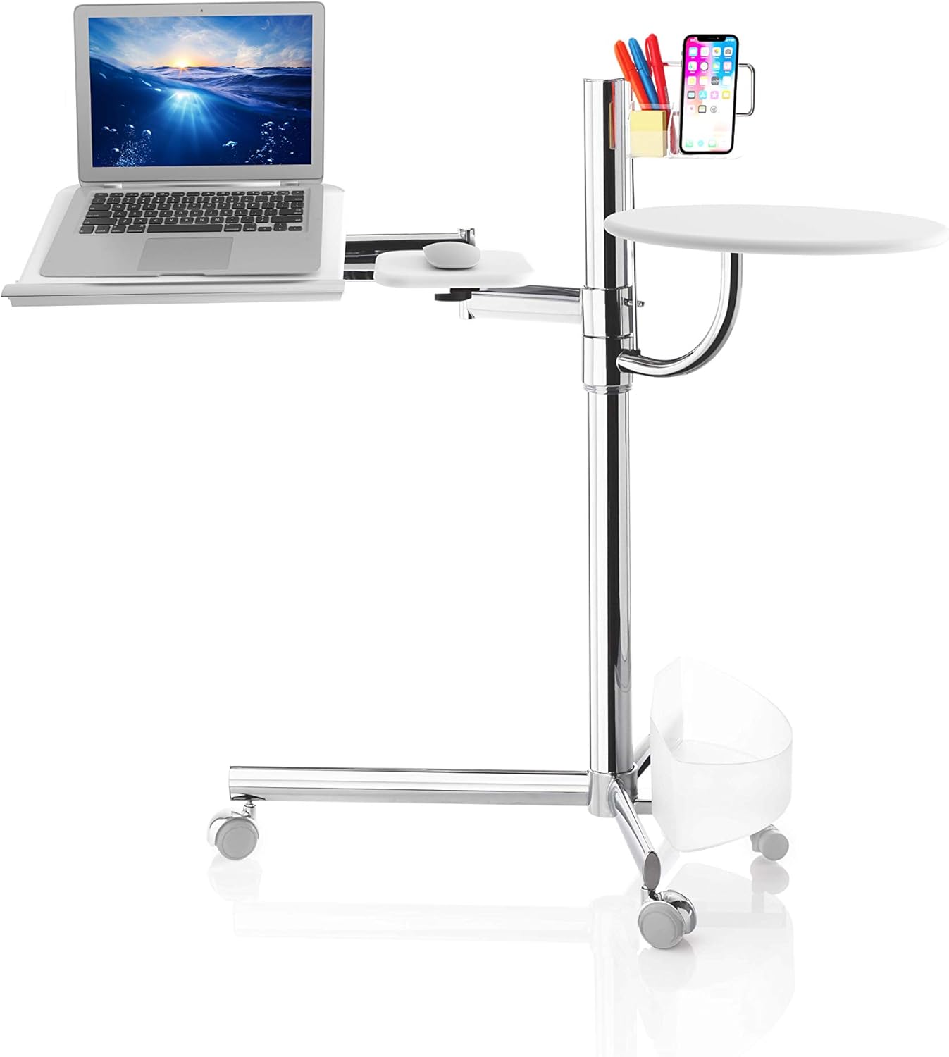 Octoo Laptable Mobile Work Station (White) : Amazon.co.uk: Home & Kitchen