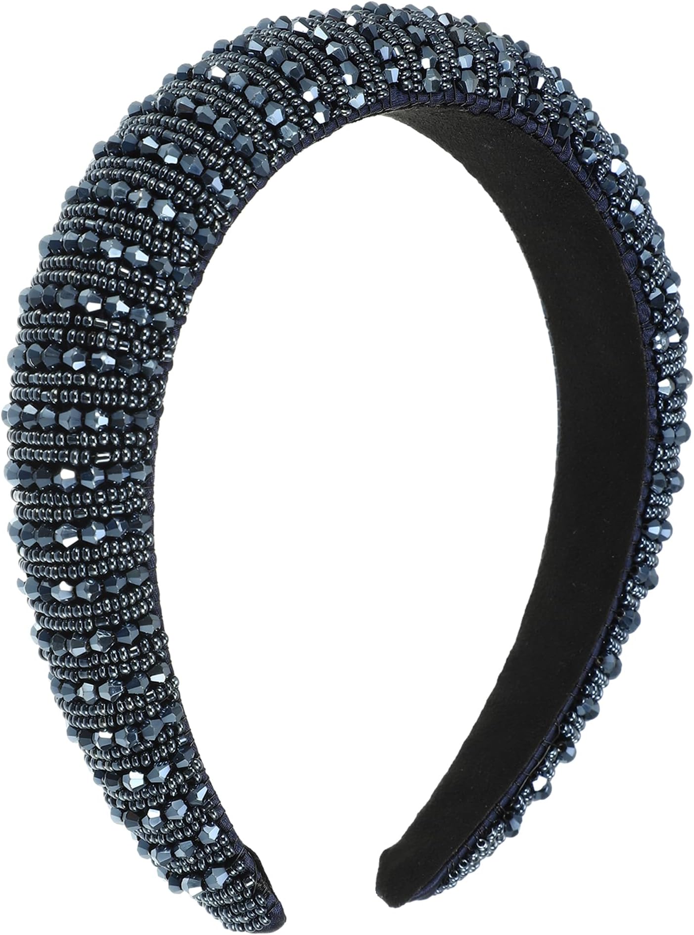 Amazon.com : Rhinestone Headbands for Women Bling Jewelled Rainbow ...