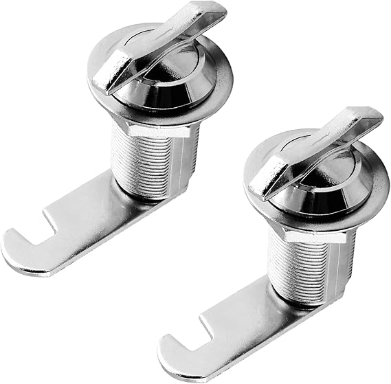 Amazon.com: Jiozermi 2 Packs 1 1/8" Thumb Operated Offset Cam Lock, T ...