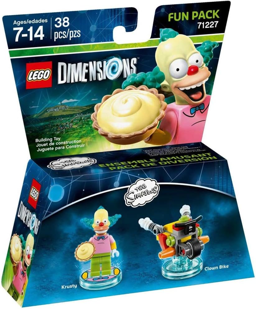 Lego Dimensions Fun Pack Simpsons Krusty : Amazon.co.uk: PC & Video Games