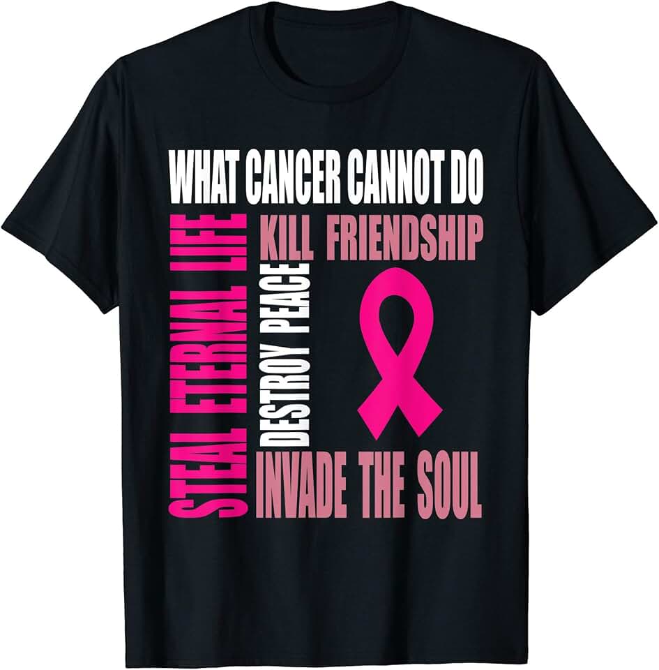 Amazon.com: Breast Cancer Awareness Apparel For Women: Clothing, Shoes ...