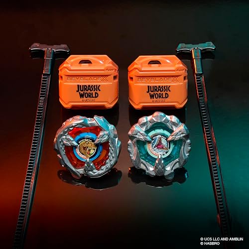 Snapklik.com : Beyblade X Jurassic World Collab T. Rex Vs. Mosasaurus ...