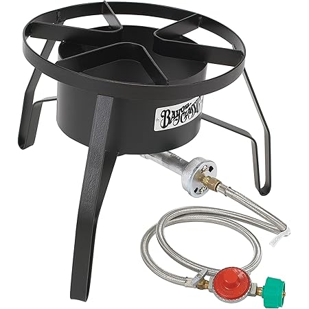 Amazon.com : Bayou Classic KAB4 16-in Bayou Banjo Cooker Features 10-in ...