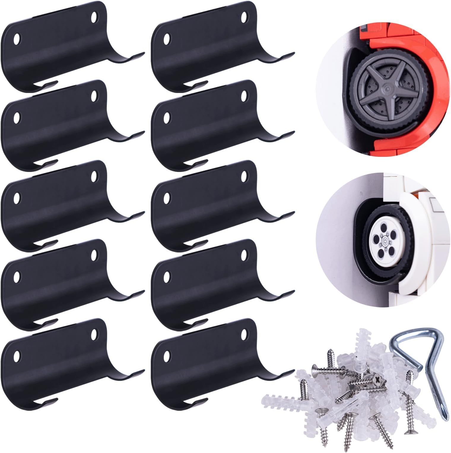 Amazon.com: 20 PCS Car Wall Mount Vertical Car Display Wall Mount ...