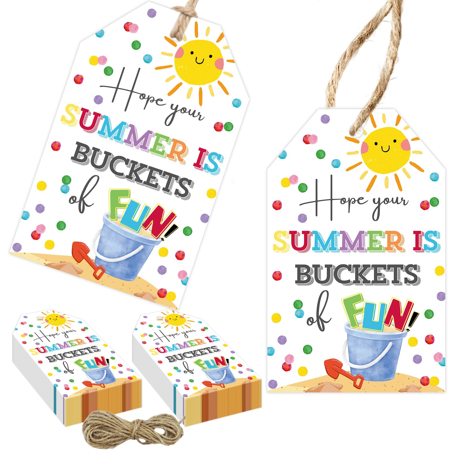 Preschool Graduation Gift 50pcs Summer With String - Beach Themed End ...
