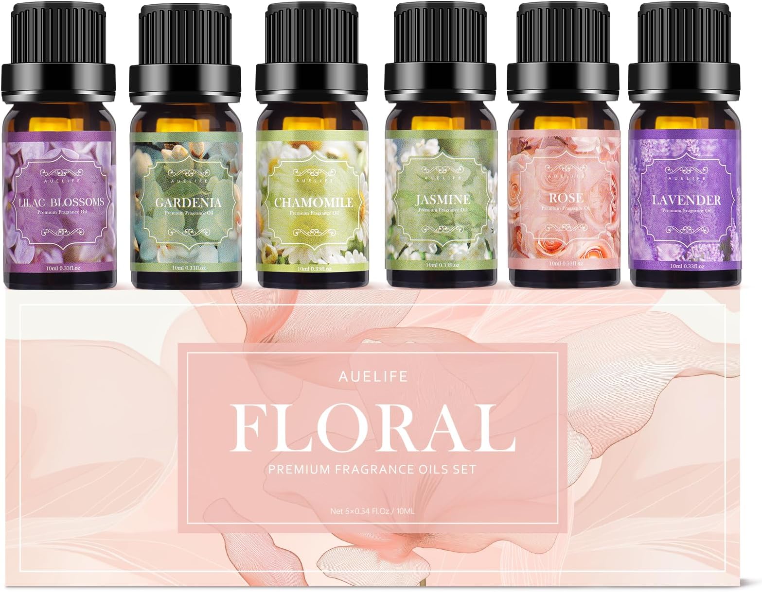 Amazon.com: Top 6 Blends Essential Oil Sets (10ml) and 6 Holiday Breeze ...