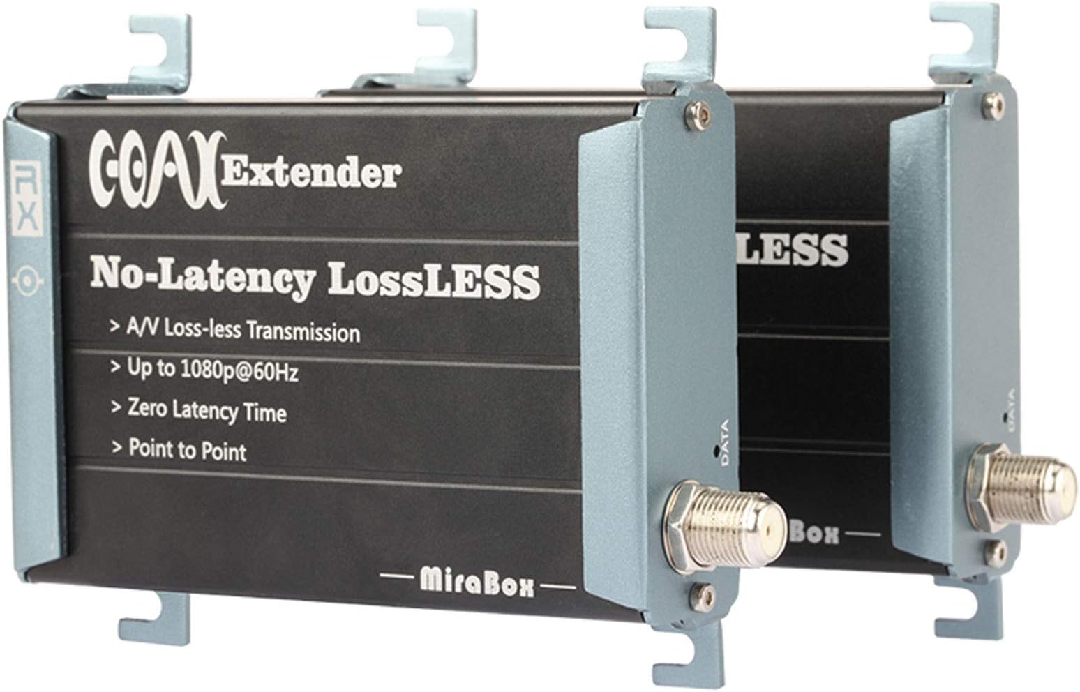 Amazon.com: Mirabox HDMI Coax Extender Over Single RG59/RG-6U Coaxial ...